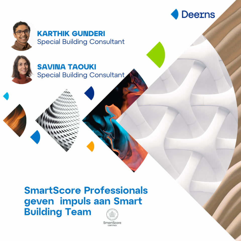 SmartScore Professionals geven impuls aan Smart Building Team - Deerns